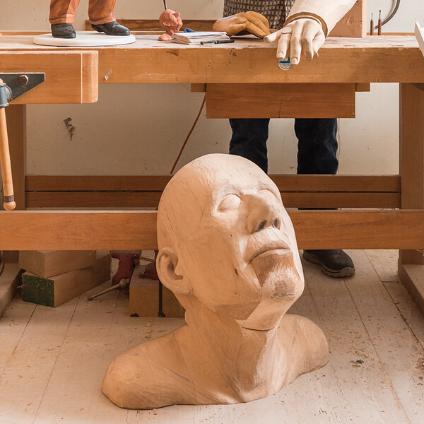 Studio Tour with Wood Sculptor Bob Trotman | Our State